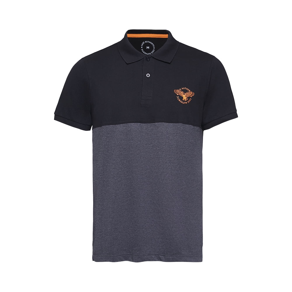 Camisa Polo Color Block Authentic